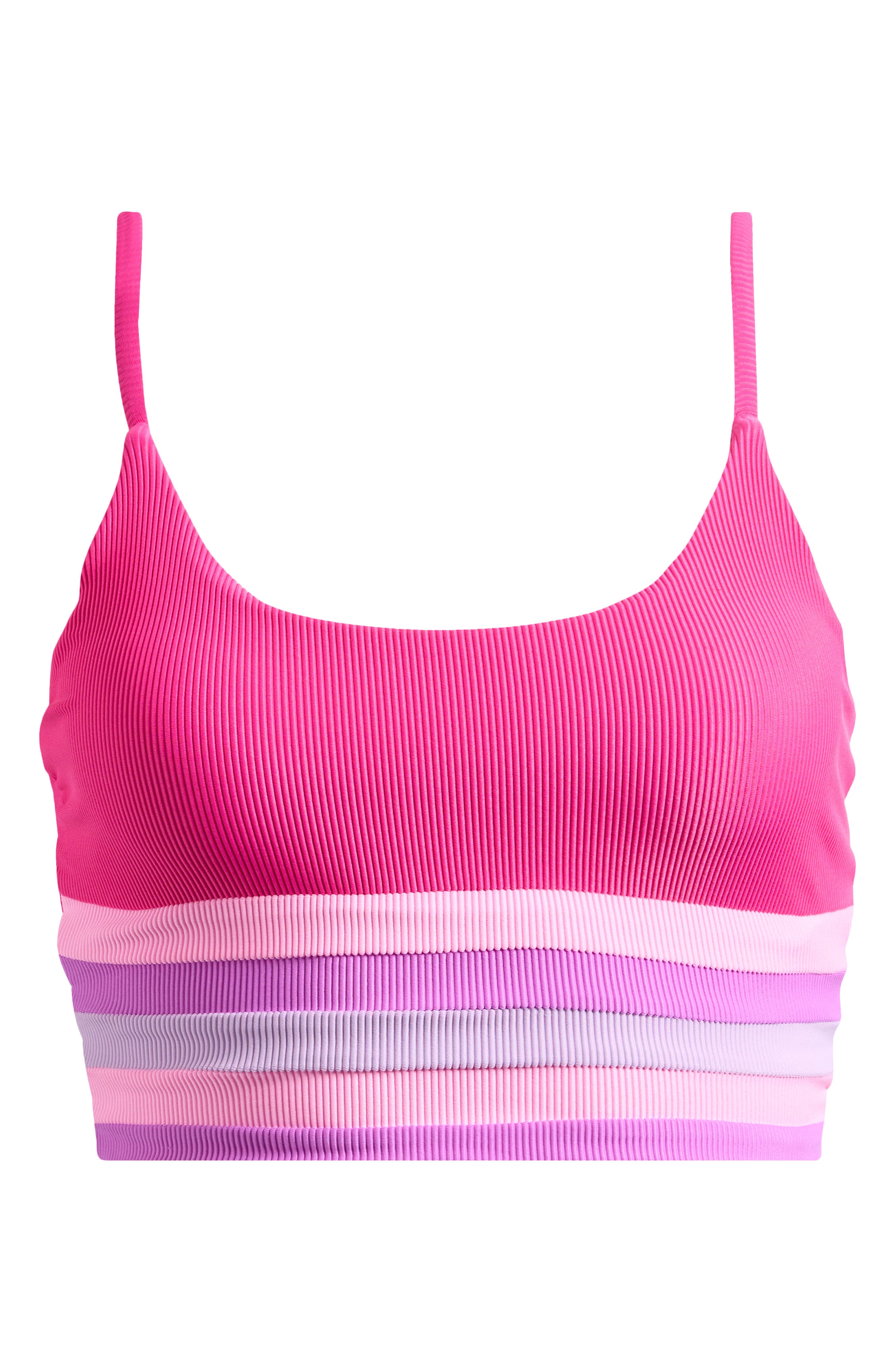 Beach Riot Mae Rib Colorblock Bikini Top | Nordstromrack