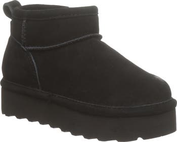 BEARPAW Kids' Retro Shorty Faux Fur Platform Boot | Nordstromrack