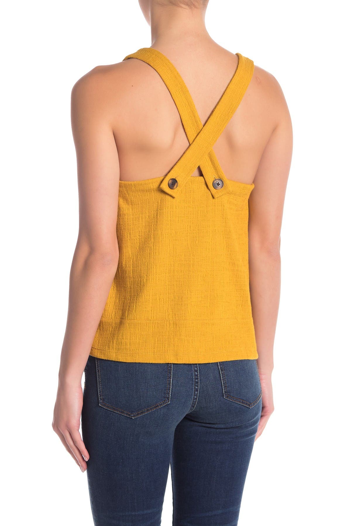 Madewell Textured Knit Apron Tank Top | Nordstromrack