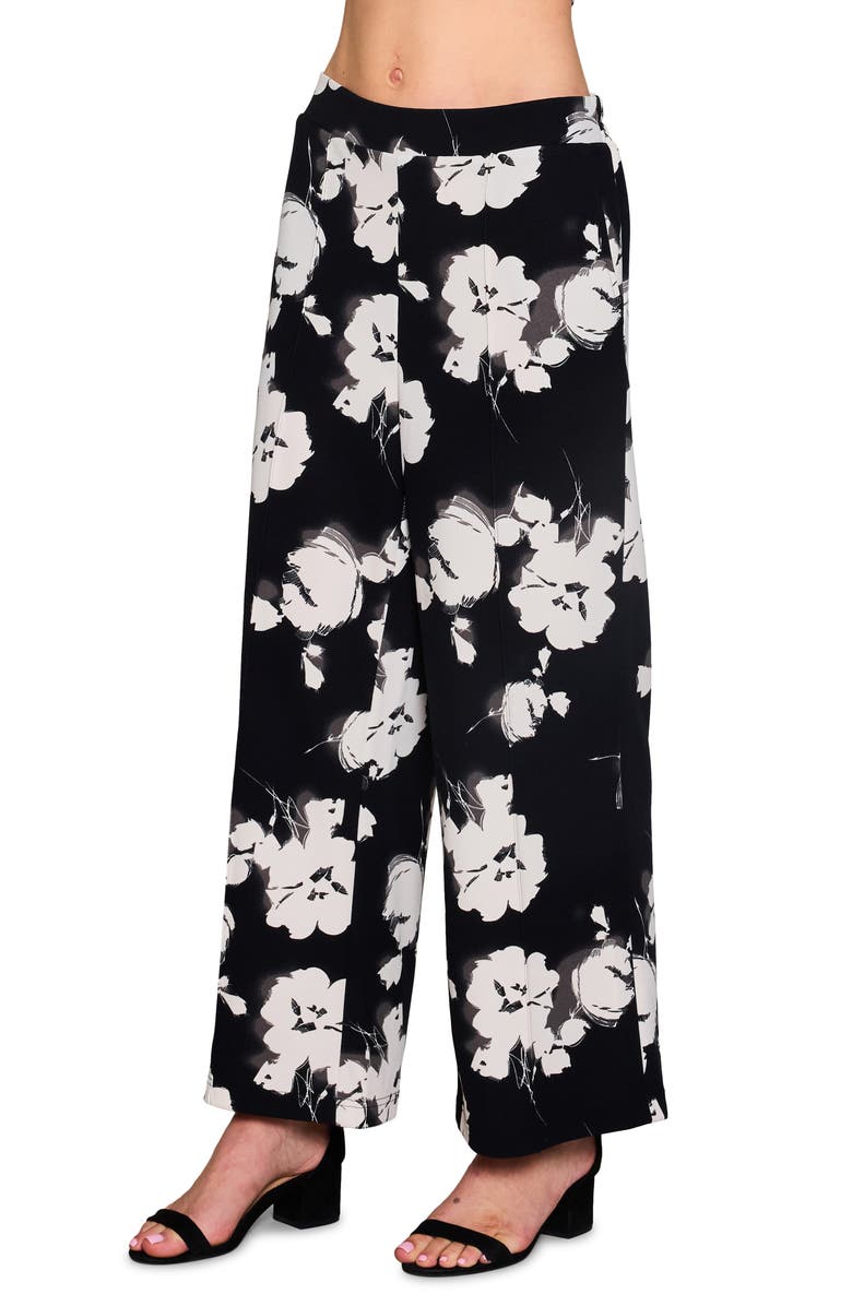 MELLODAY Wide Leg Crepe Pants | Nordstromrack