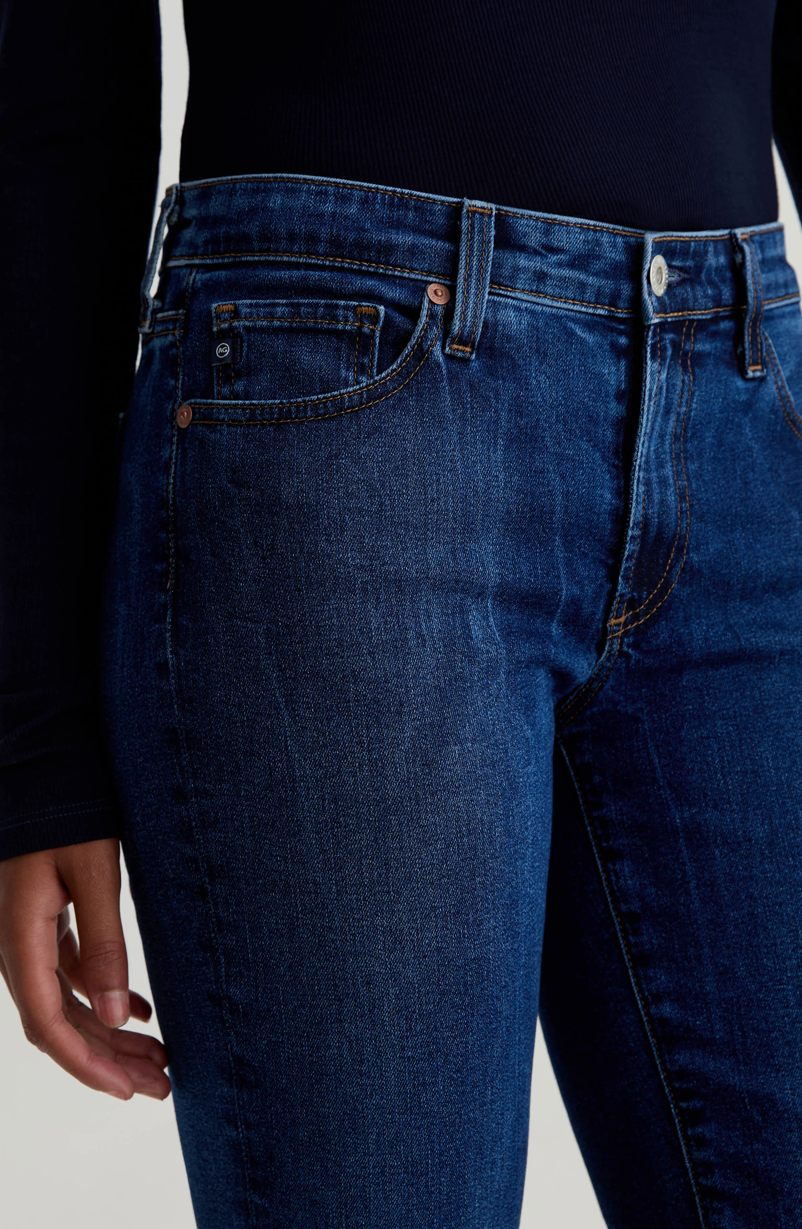 AG Sandra Low Rise Slim Straight Leg Jeans | Nordstrom