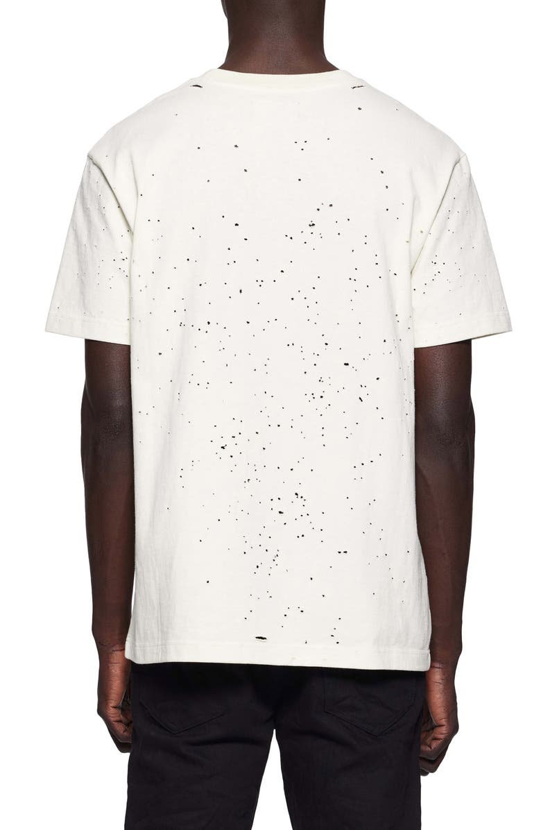 PURPLE BRAND Flecked Cotton Graphic T-Shirt | Nordstromrack
