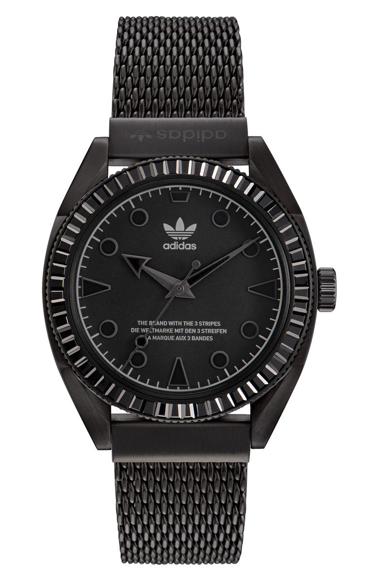 adidas Edition Two Icon Mesh Strap Watch, 42mm | Nordstromrack