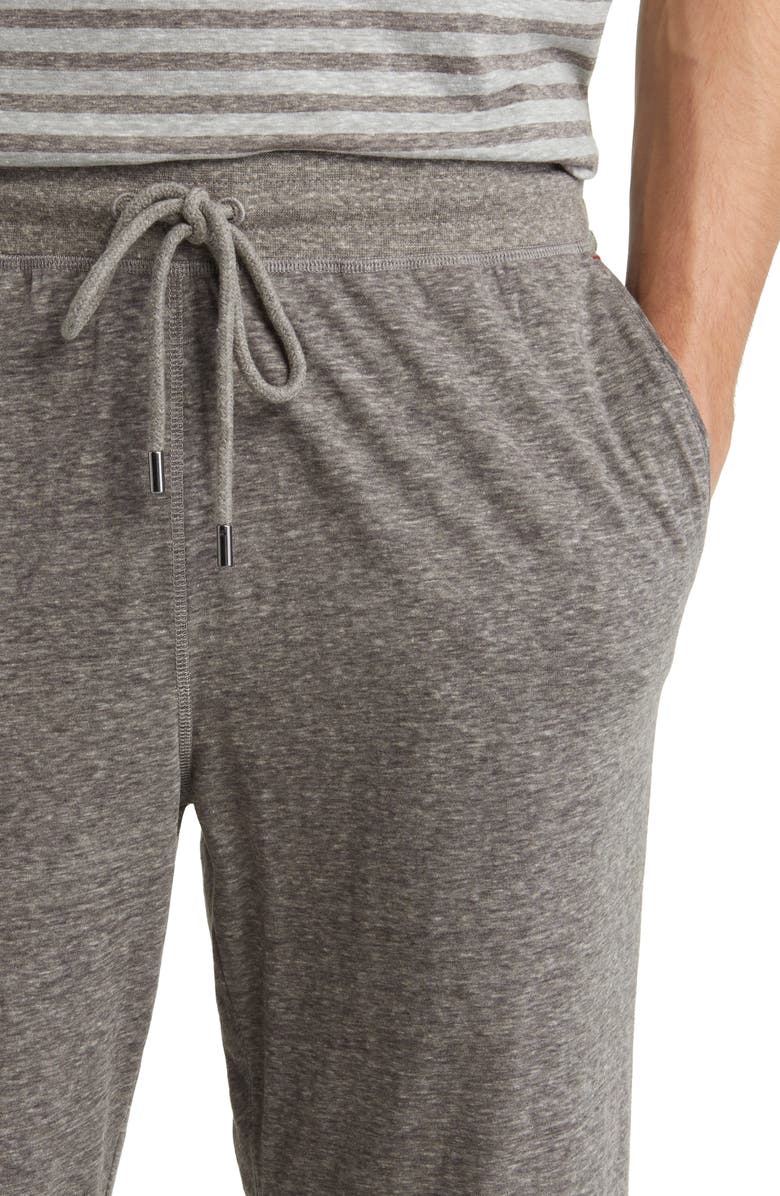 Daniel Buchler Heathered Recycled Cotton Blend Pajama Pants | Nordstromrack