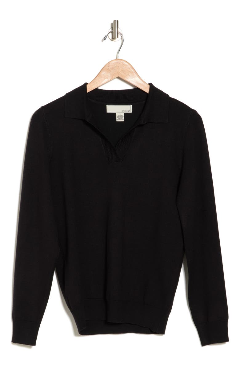 BY DESIGN Kaya Johnny Collar Pullover Sweater | Nordstromrack
