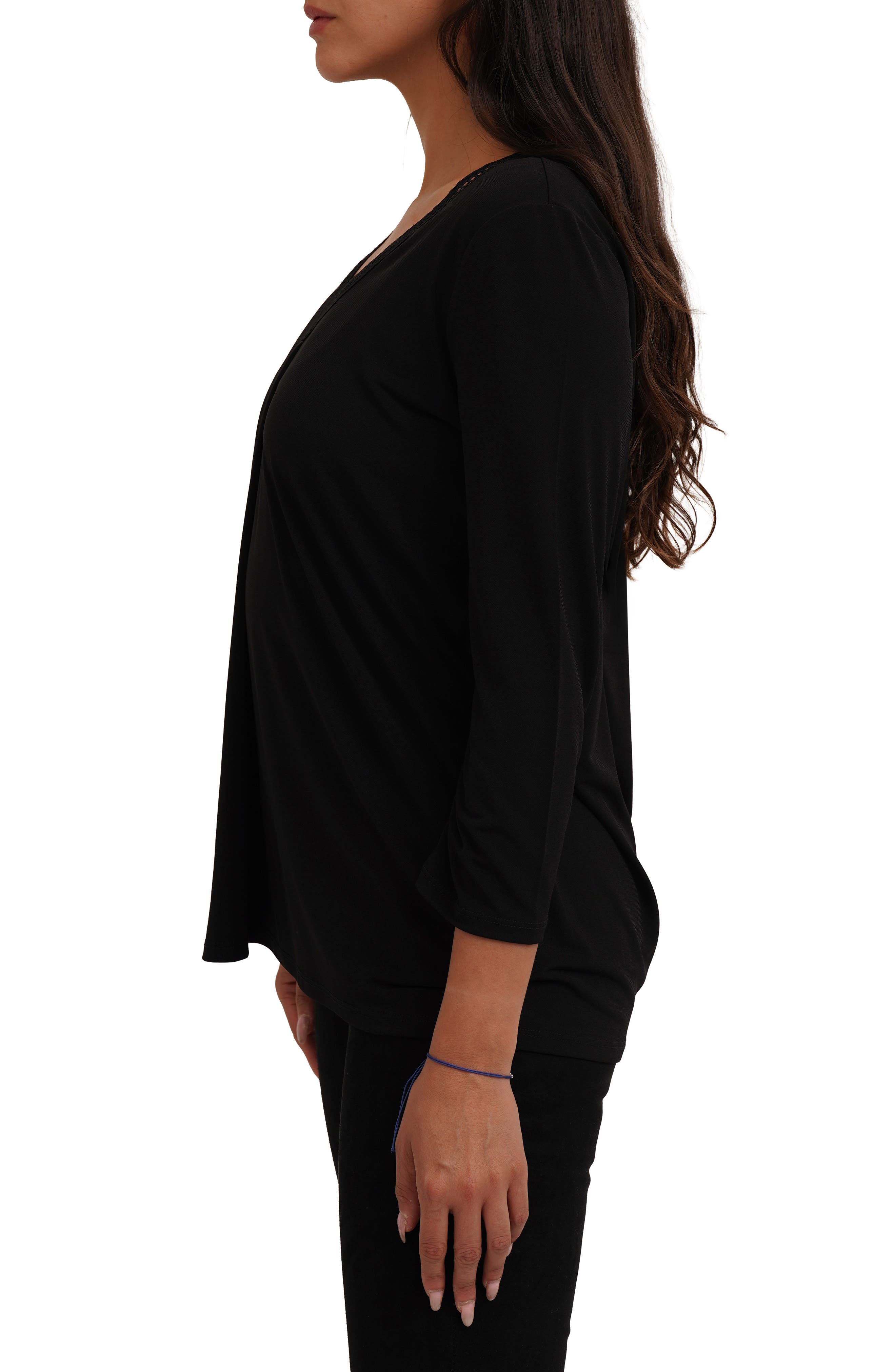 SUNNY LEIGH Solid V-Neck Top | Nordstromrack