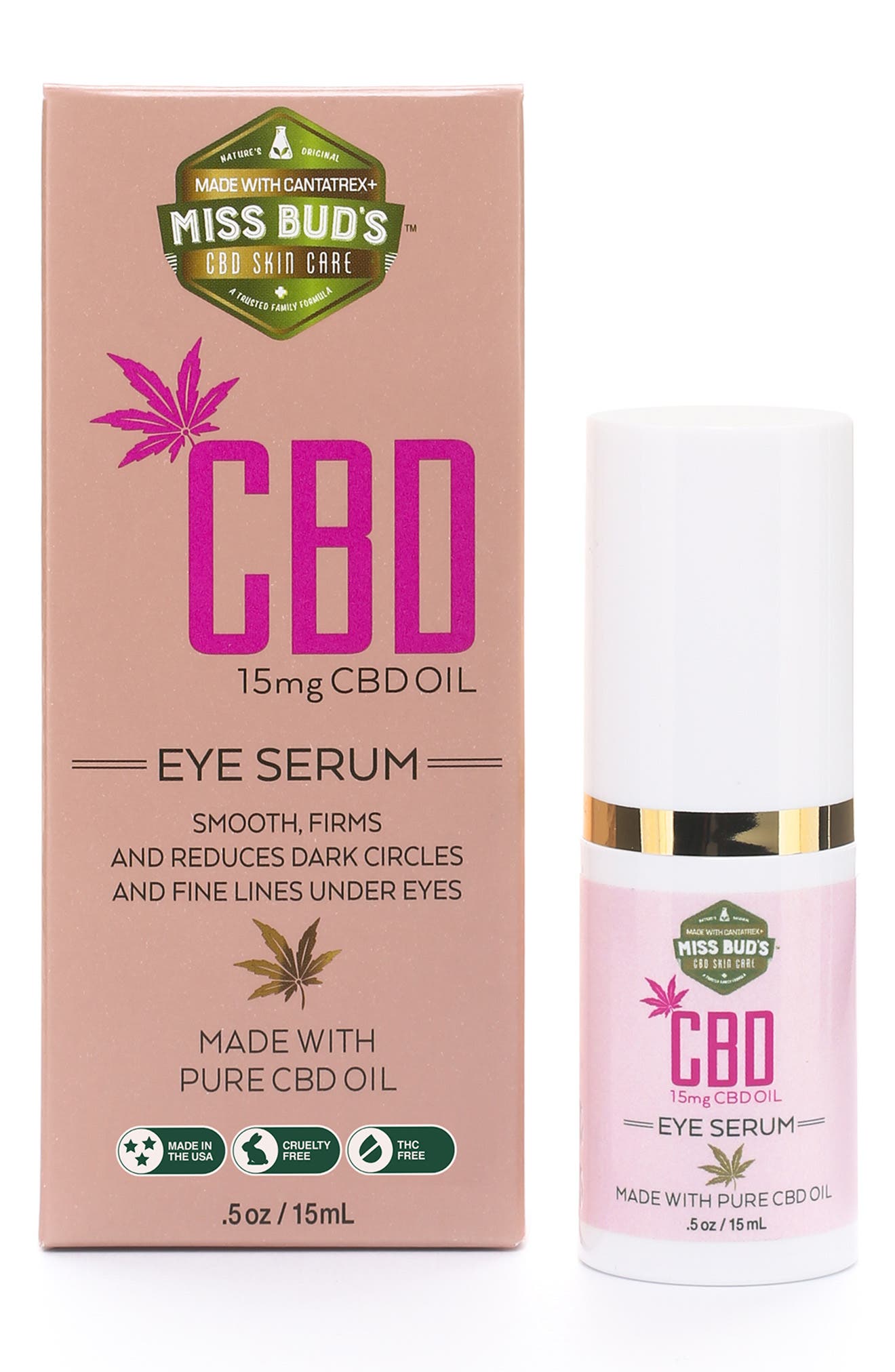 UNCLE BUDS Miss Bud’s 15 mg CBD Eye Serum | Nordstromrack