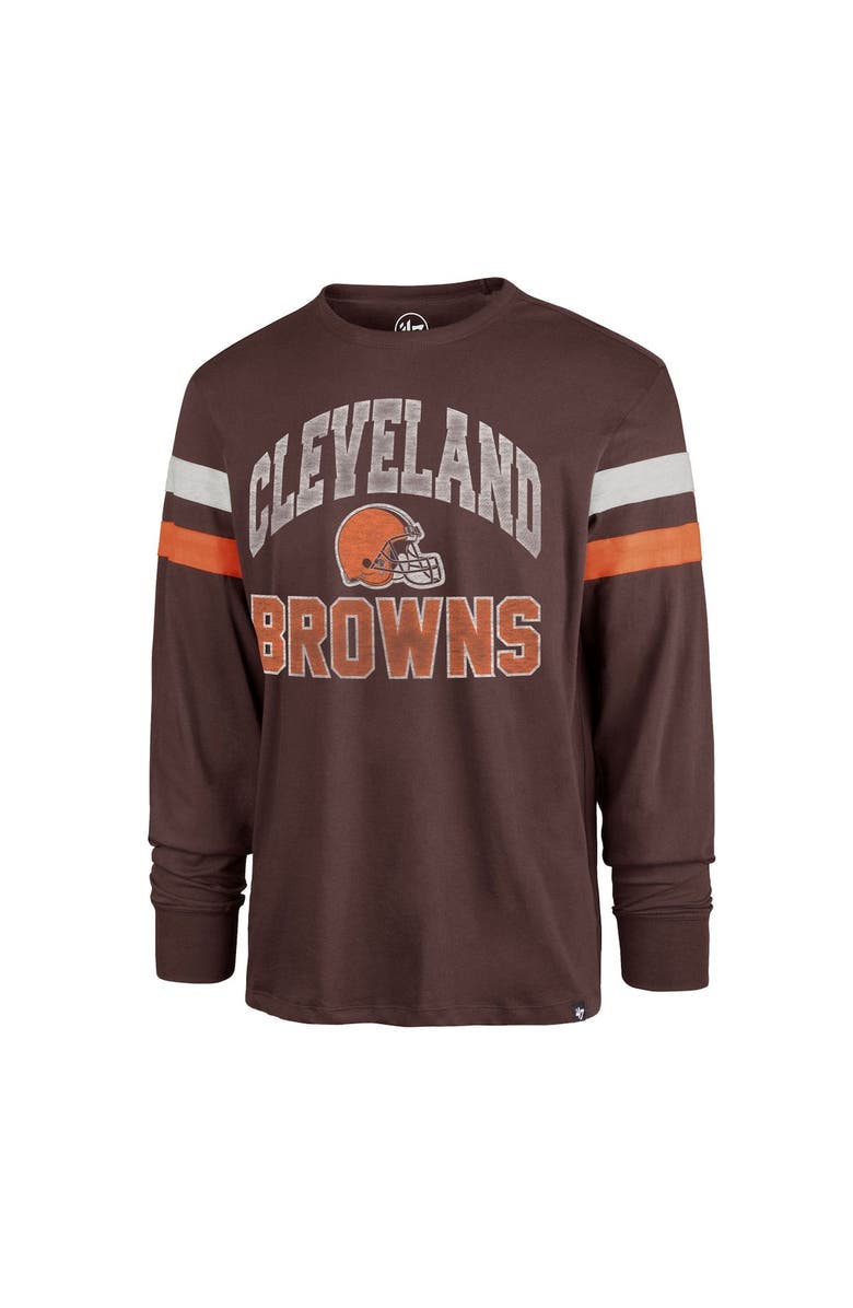 '47 Men's '47 Brown Cleveland Browns Irving Long Sleeve T-Shirt | Nordstrom