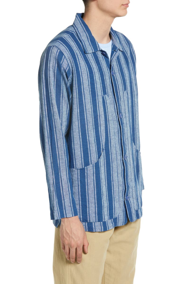 WYTHE Men's Hunting Cotton & Linen Shirt Jacket | Nordstromrack