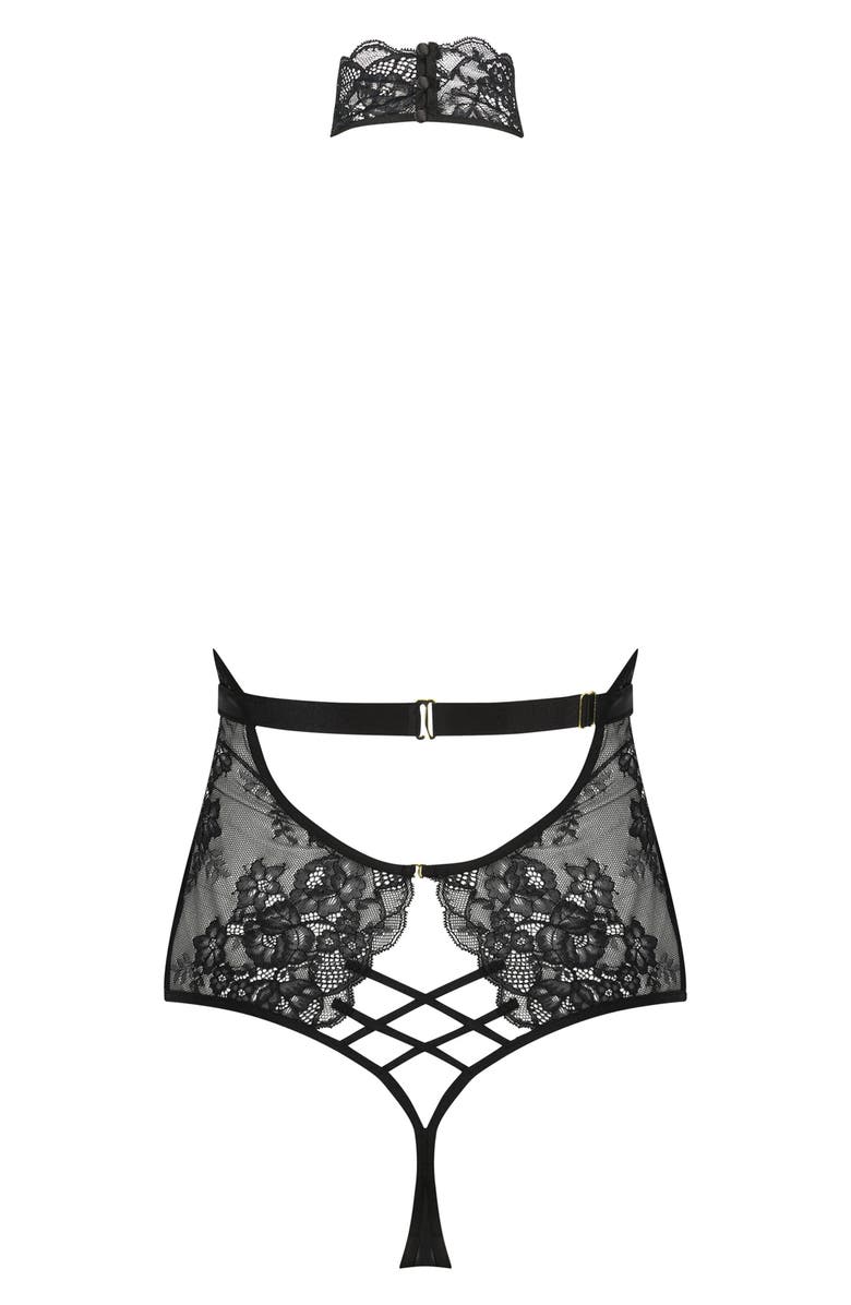 Hunkemöller Melissa Halter Neck Lace Teddy | Nordstromrack