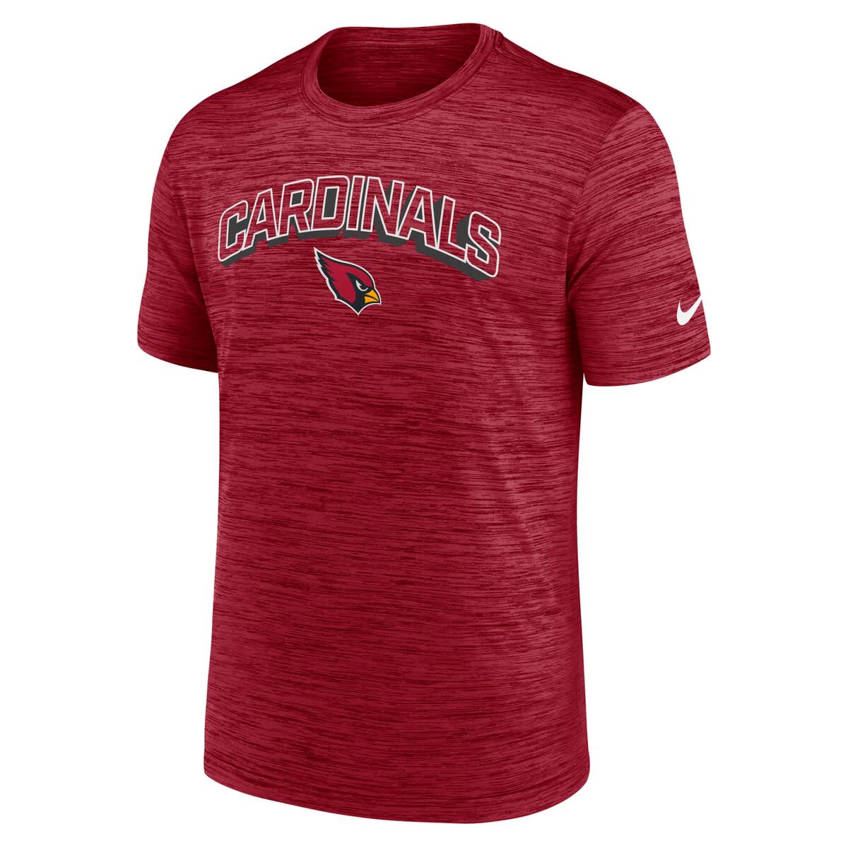 Nike Men's Nike Cardinal Arizona Cardinals Velocity Performance T-Shirt ...