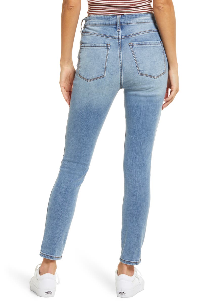 STS Blue Ellie Distressed High Waist Ankle Skinny Jeans | Nordstromrack