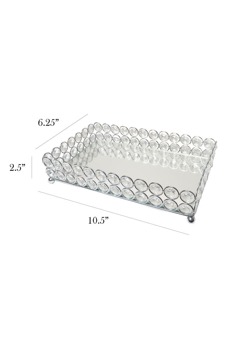 LALIA HOME Elipse Crystal Mirrored Vanity Tray | Nordstromrack