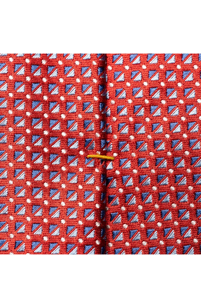 Eton Triangle Neat Silk Tie | Nordstrom