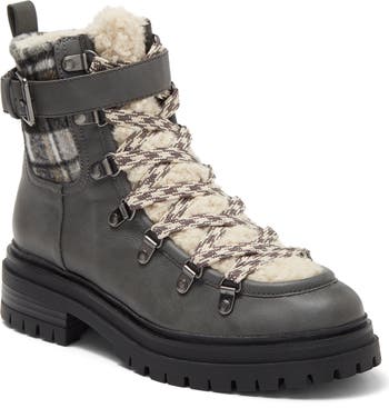 Circus NY by Sam Edelman Gretchen Faux Shearling Lined Lug Sole Boot ...