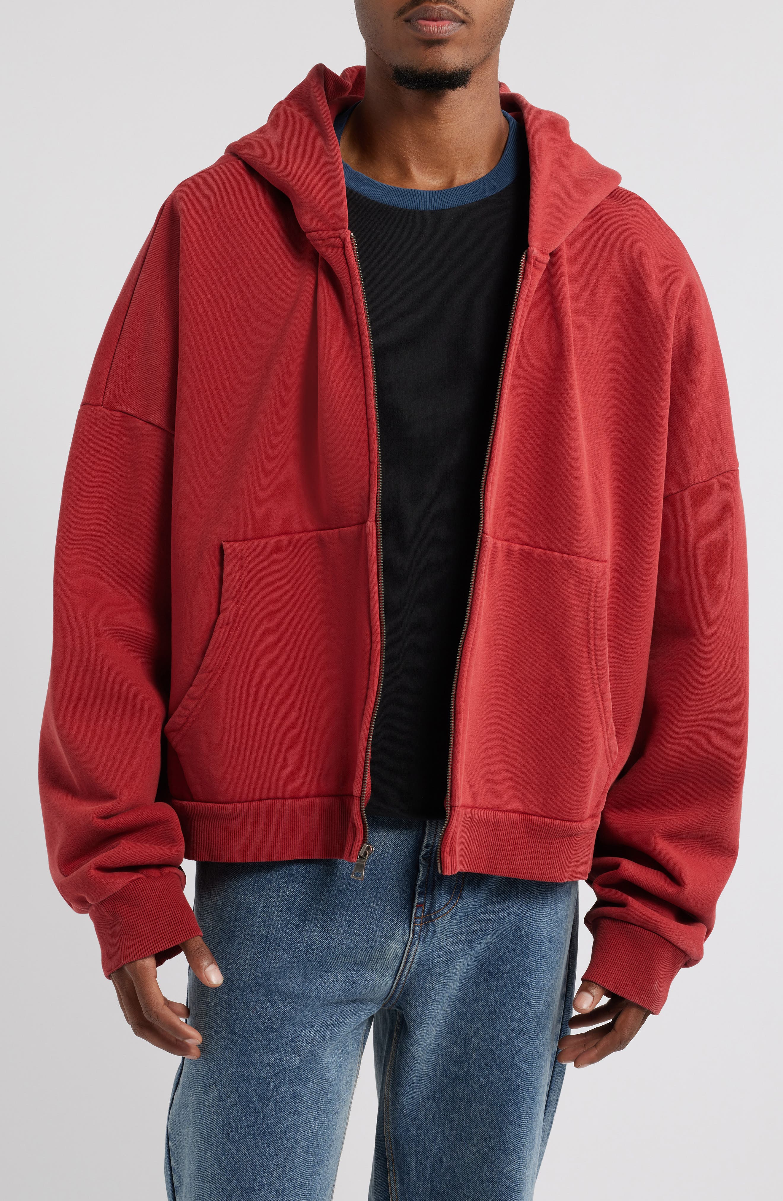 Elwood Oversize Rectangle Zip Hoodie | Nordstromrack