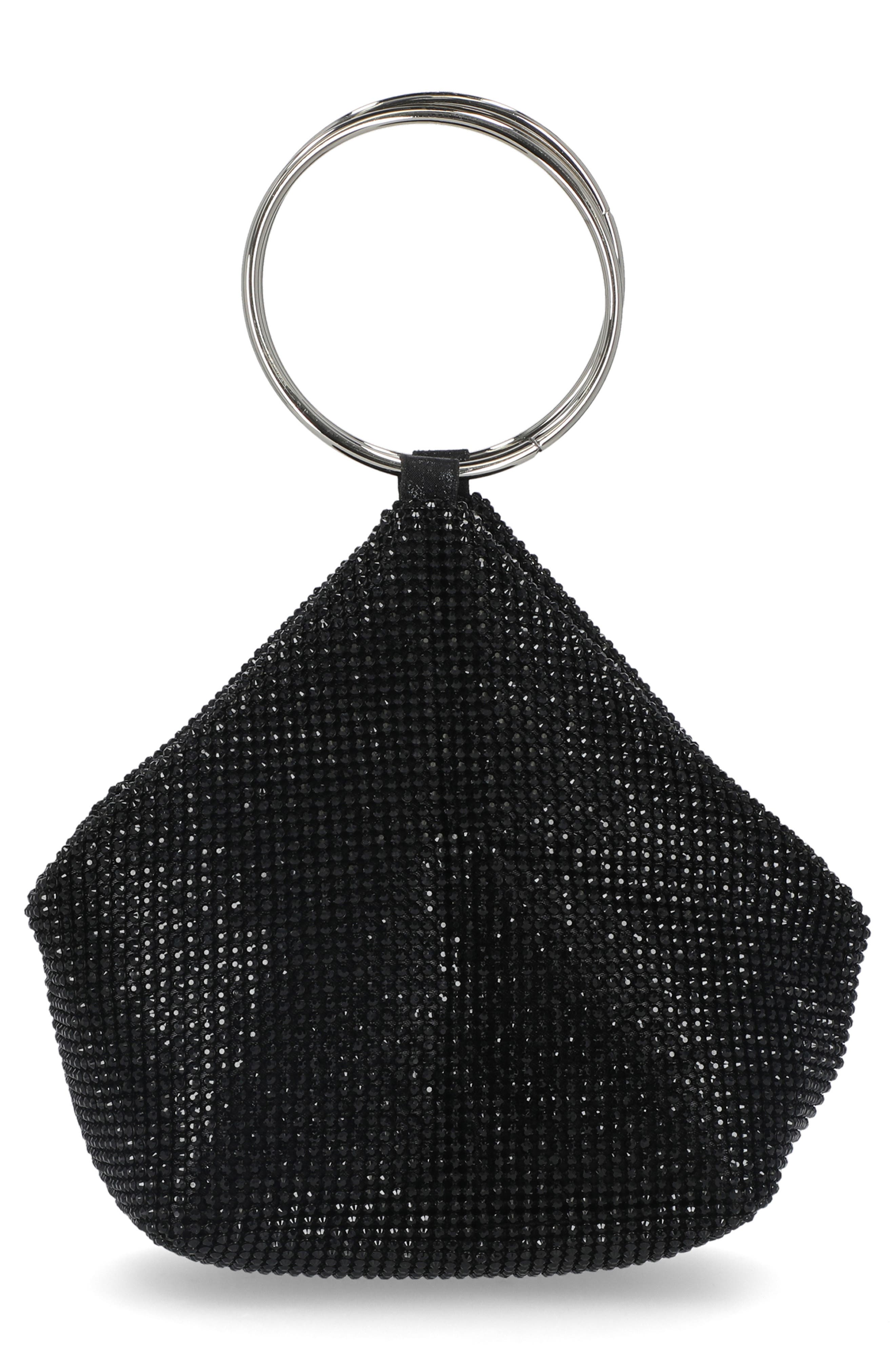 Jessica McClintock Jayda Crystal Mesh Evening Bag | Nordstromrack