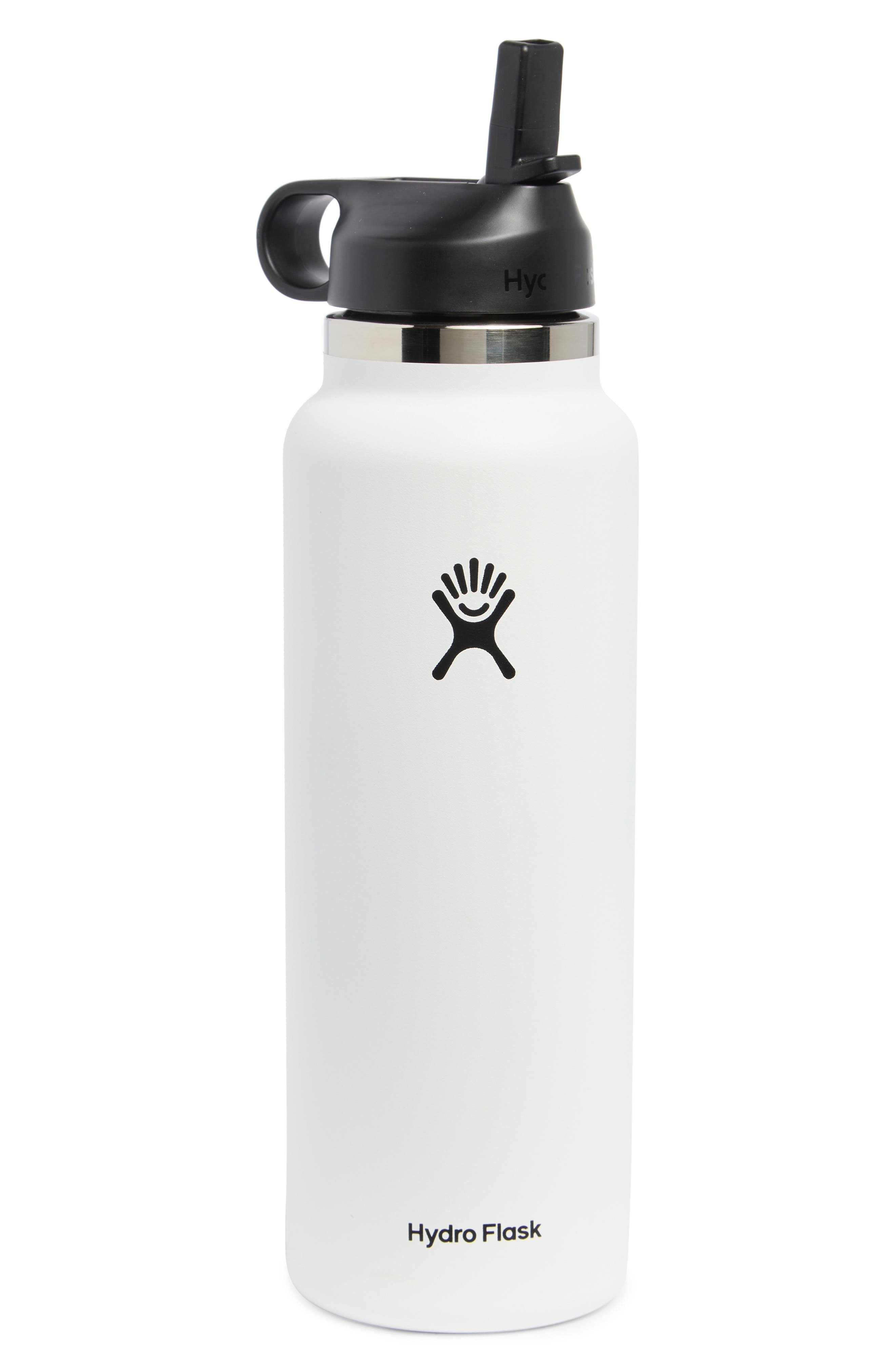 Hydro Flask 40-Ounce Wide Mouth Flex Straw Cap Water Bottle | Nordstromrack