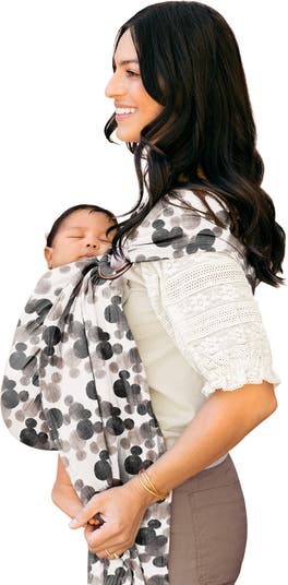 MOBY Disney Mickey Mouse Print Double Gauze Ring Sling | Nordstromrack
