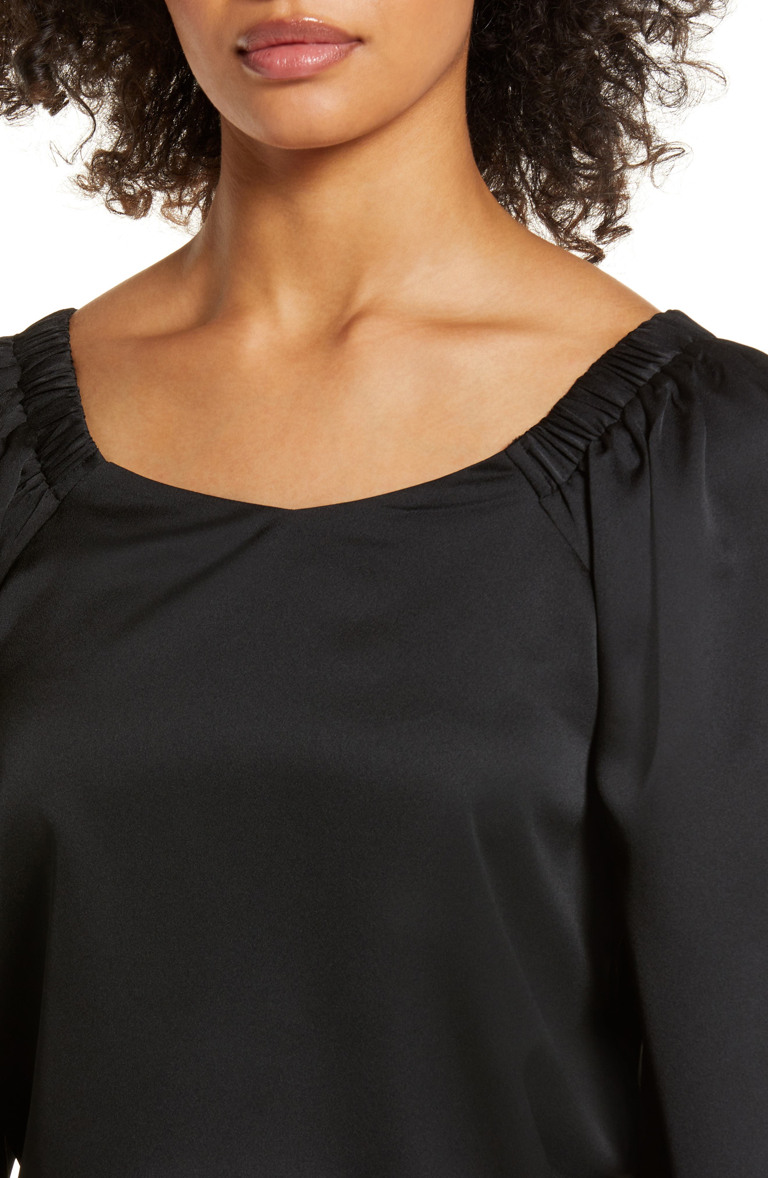 Halogen® Sweetheart Neck Blouse | Nordstromrack