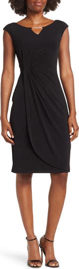 Connected Apparel Ity Mock Wrap Dress | Nordstrom