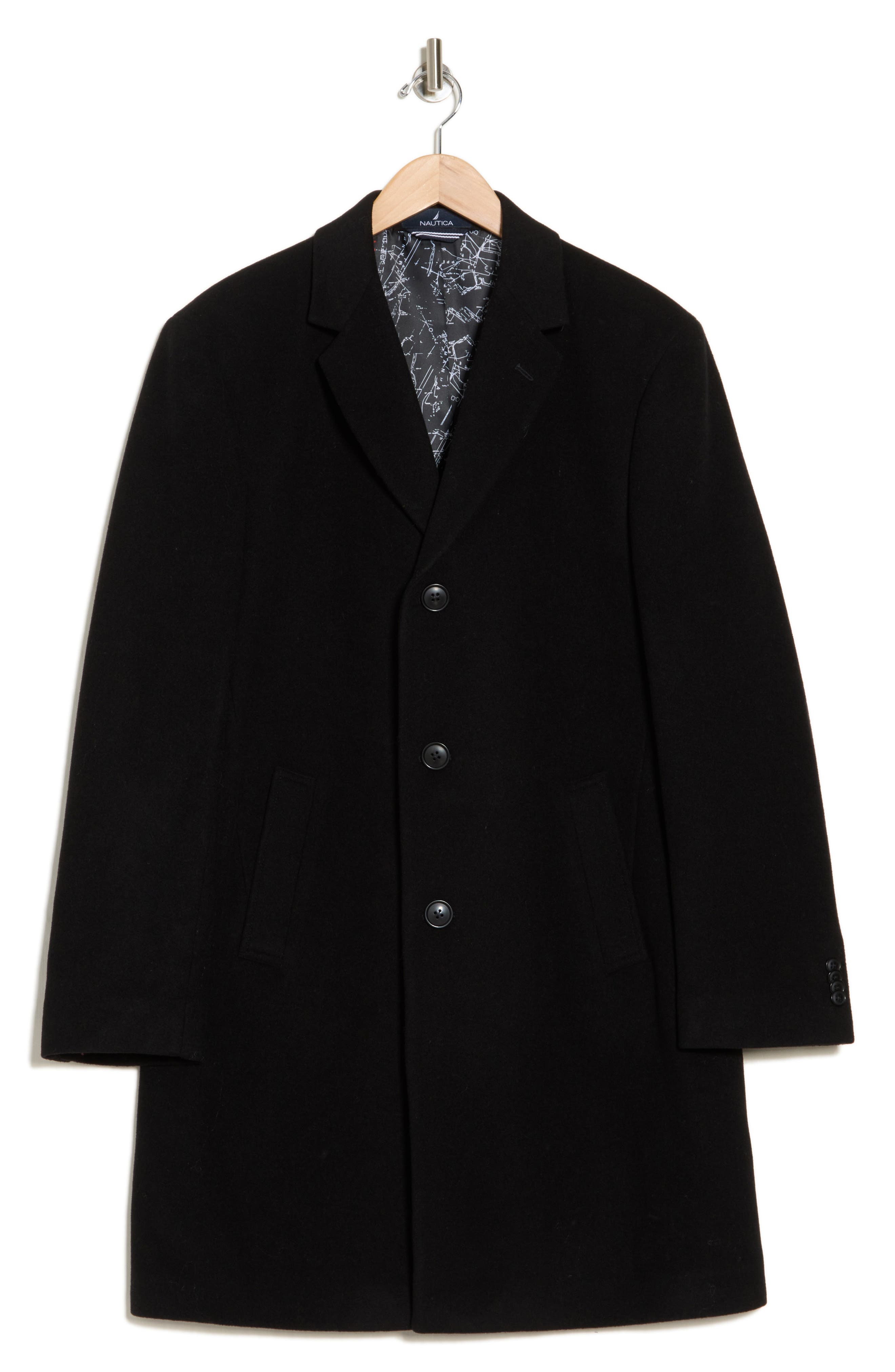 Nautica Wool Blend Top Coat | Nordstromrack