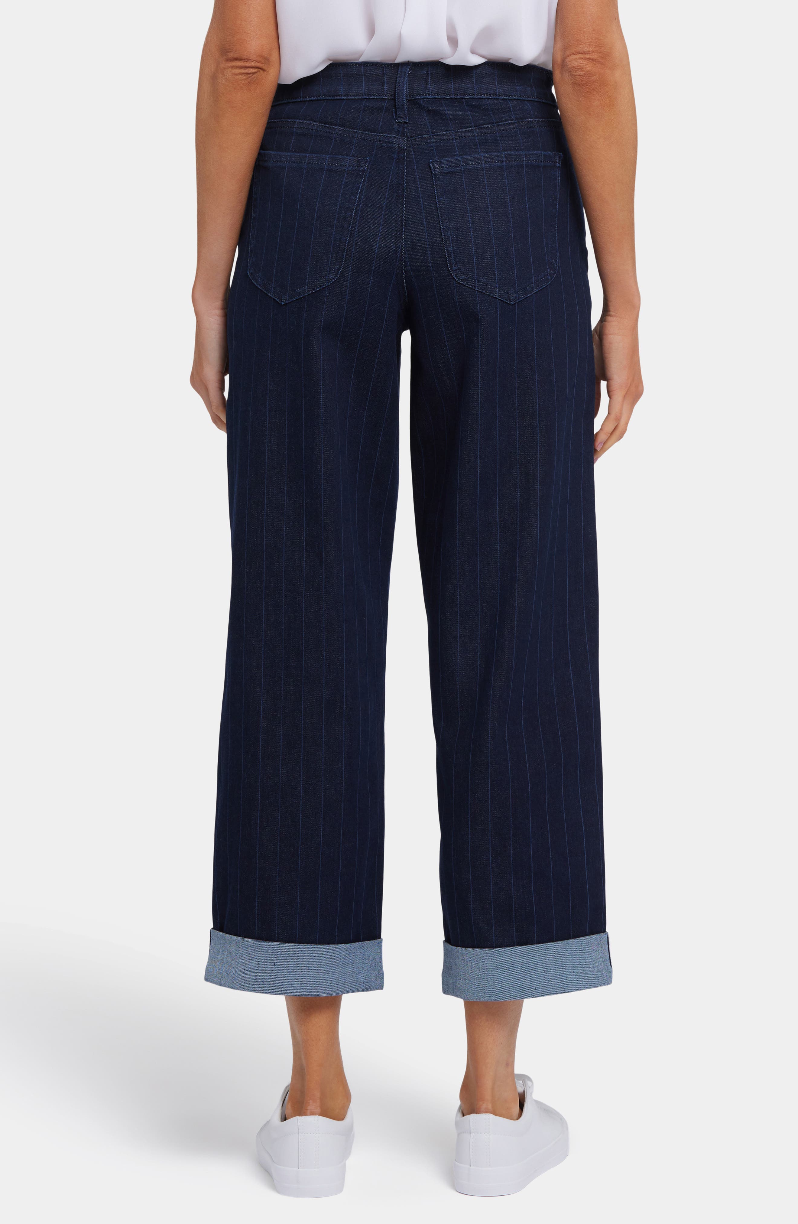 NYDJ Jemma High Waist Cuff Barrel Leg Ankle Jeans | Nordstromrack