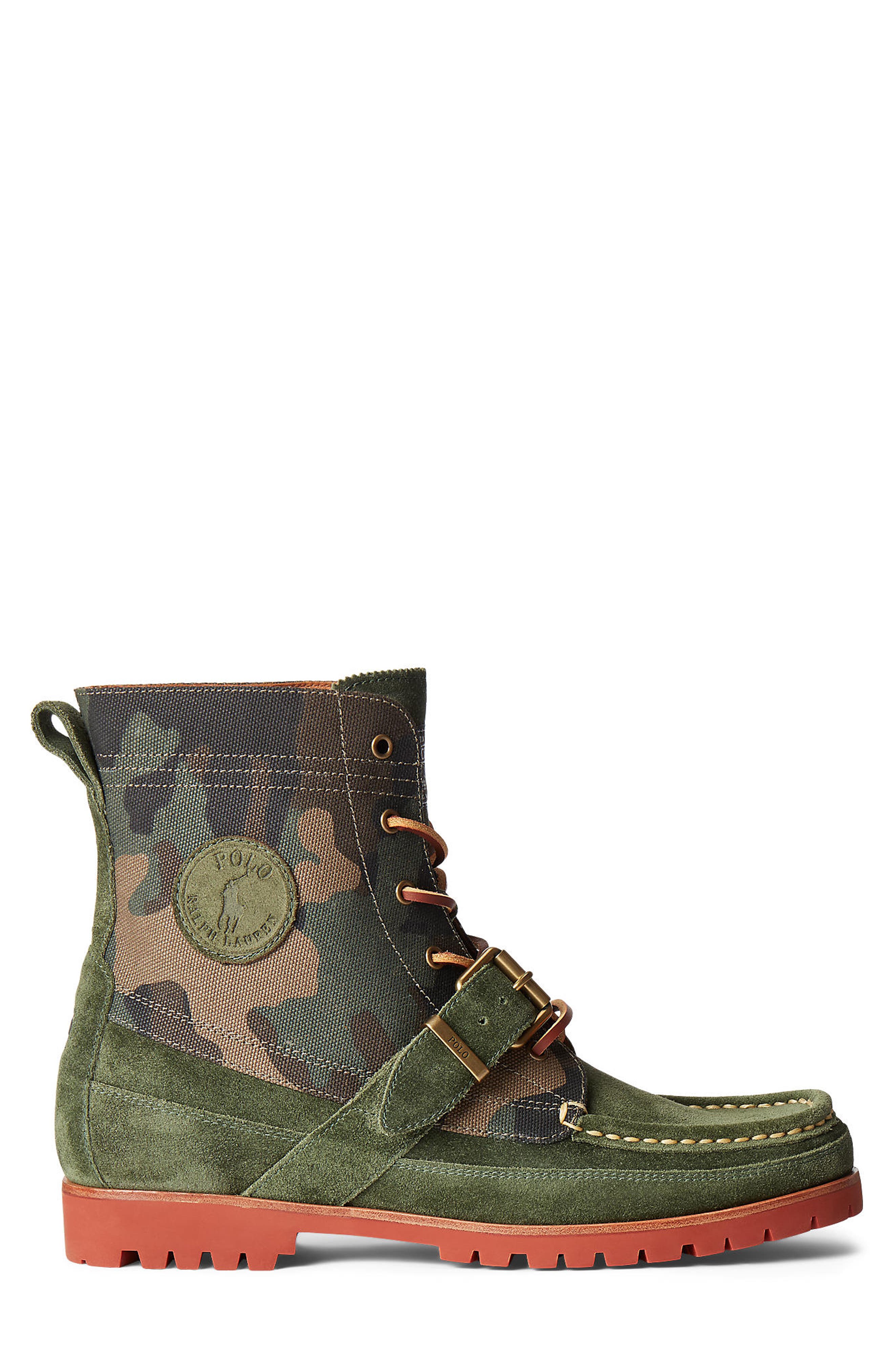 Polo Ralph Lauren Ranger Buckle Combat Boot (Men) | Nordstromrack