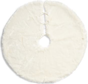 Rachel Parcell Frost Faux Fur Tree Skirt | Nordstrom