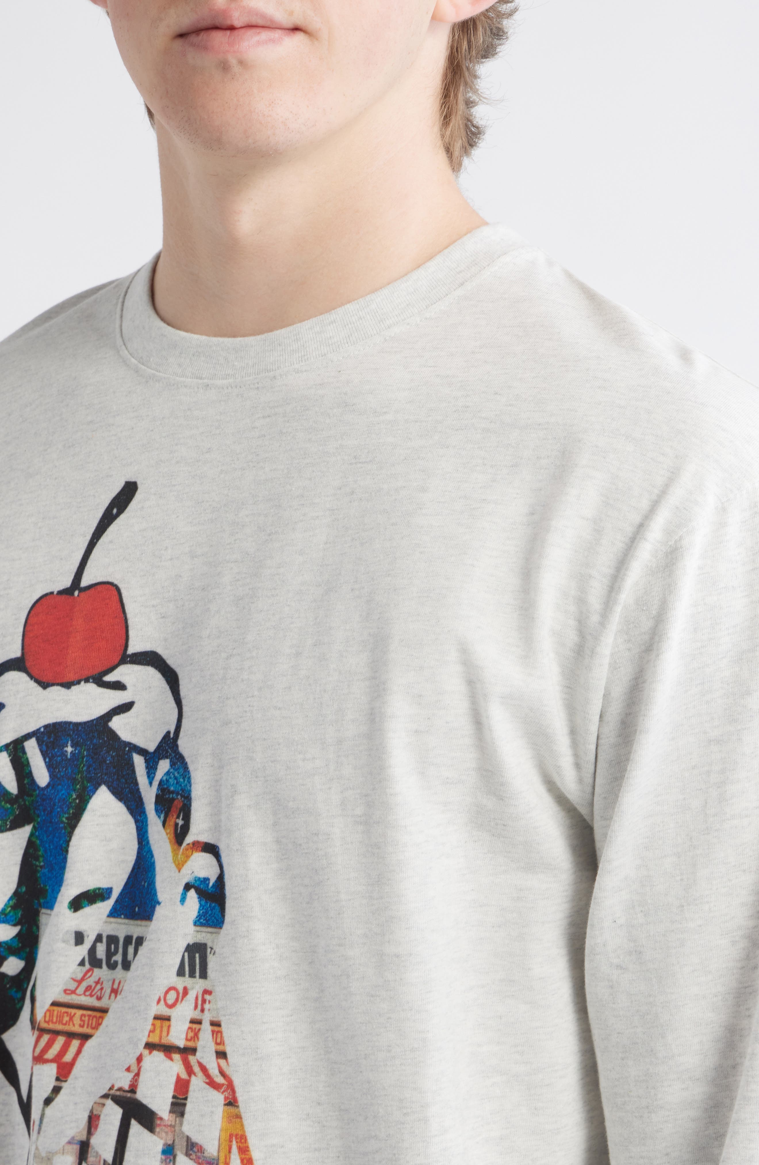 ICECREAM Cone Man Graphic Long Sleeve T-Shirt | Nordstrom