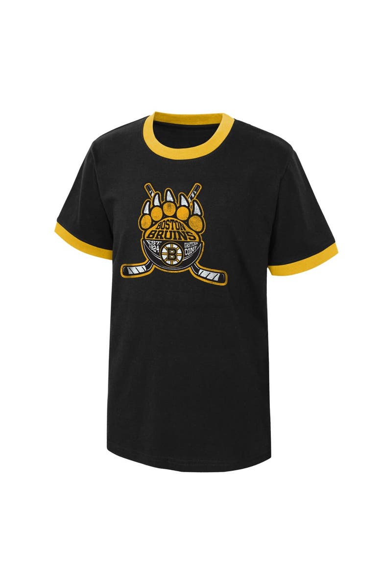 Outerstuff Youth Black Boston Bruins Ice City T-Shirt | Nordstrom