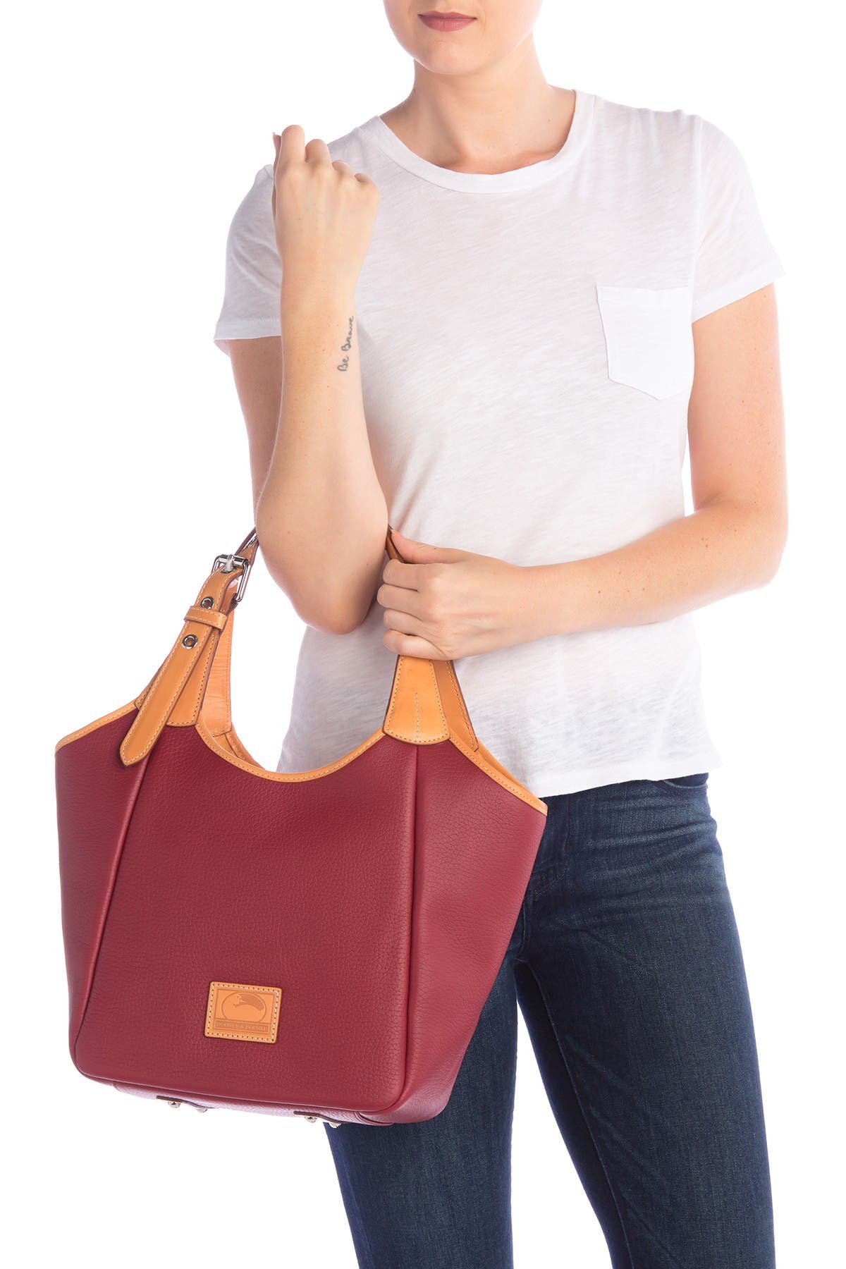 Dooney & Bourke Penelope Leather Satchel | Nordstromrack