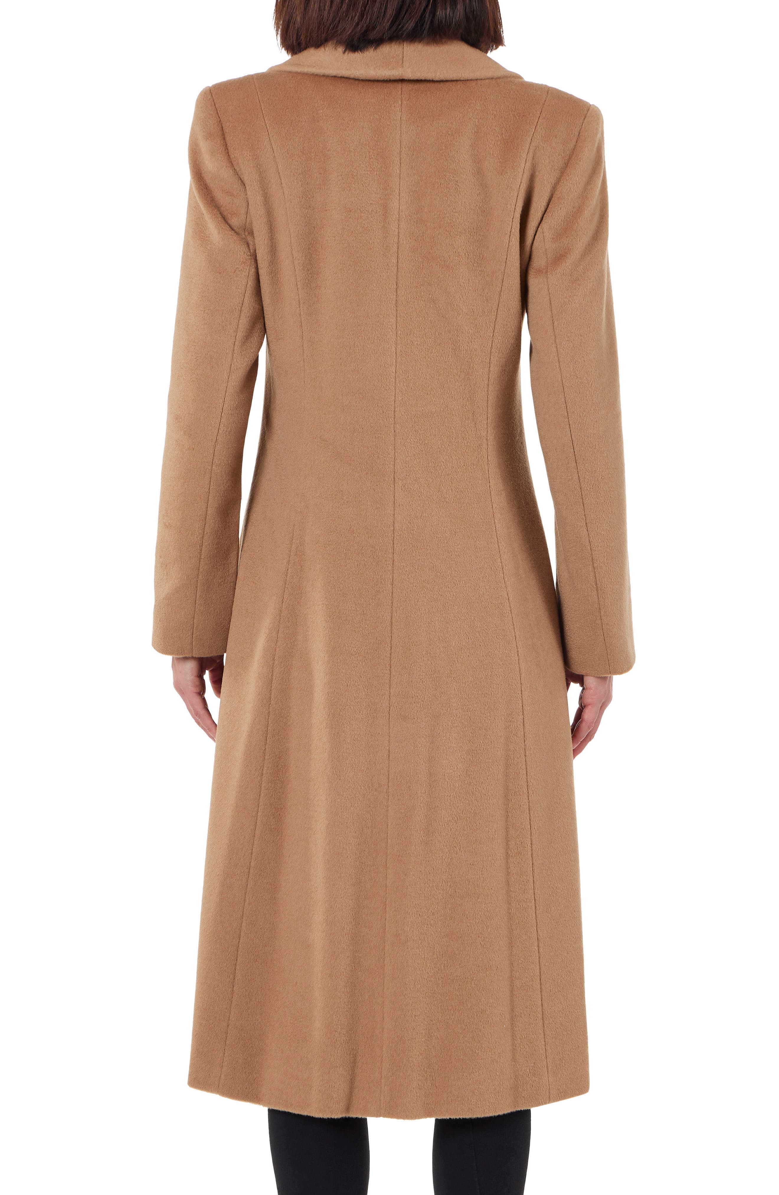 Sofia Cashmere Shawl Collar Camel Hair Princess Coat | Nordstrom
