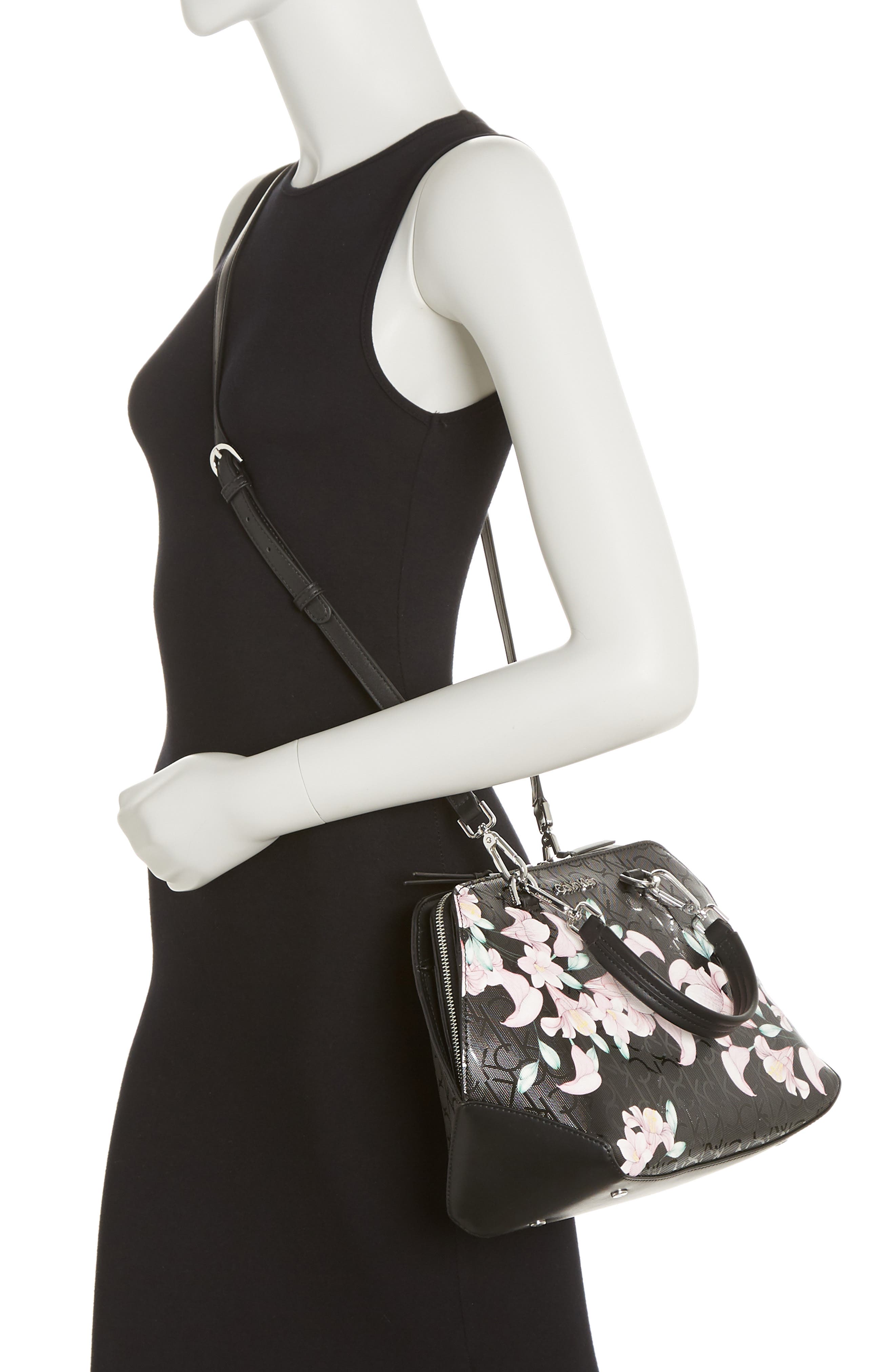Calvin Klein Lucy Signature Satchel | Nordstromrack