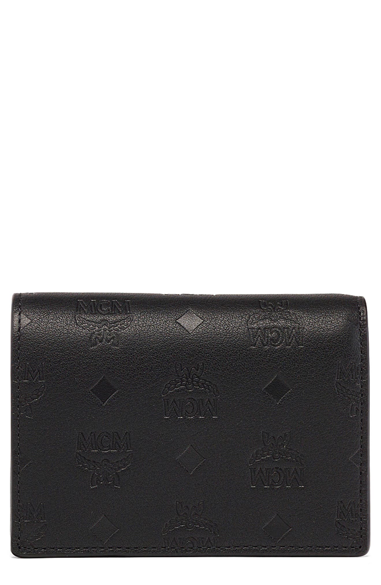 MCM Aren Flap Trifold Mini Wallet | Nordstromrack