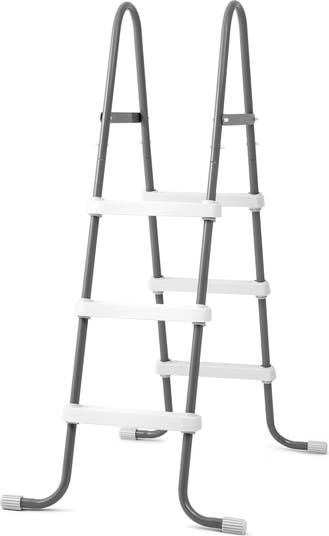 Intex Above Ground Steel Frame Swimming Pool Ladder For 42In. Wall ...