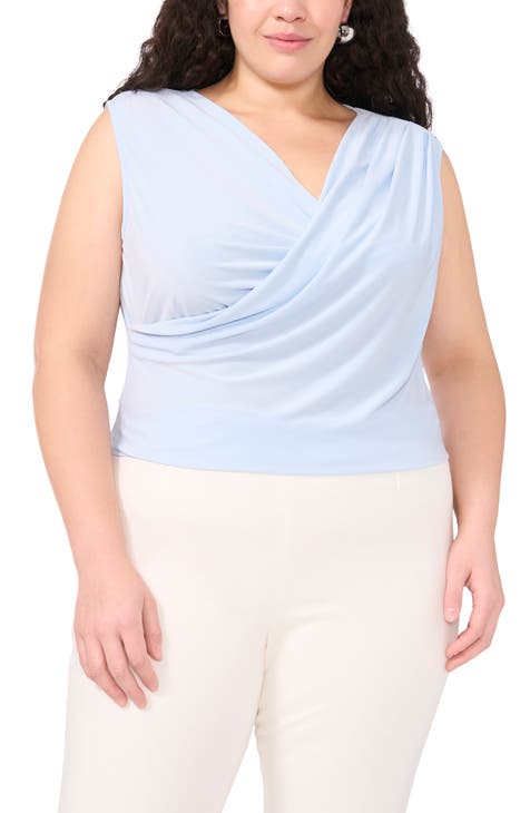 Blue Plus-Size Blouses | Nordstrom