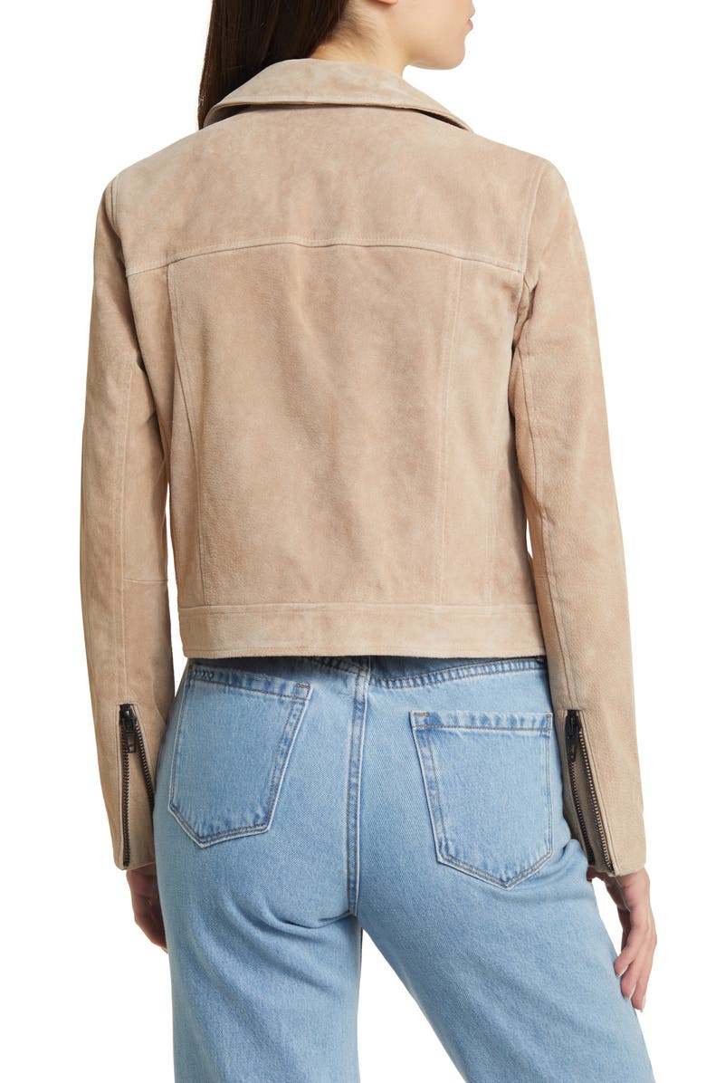 BLANKNYC Suede Moto Jacket | Nordstrom