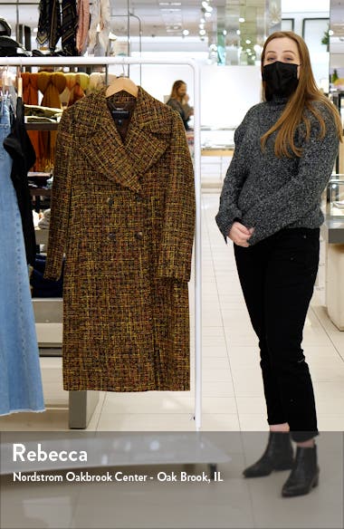 Bernardo Longline Tweed Coat | Nordstromrack