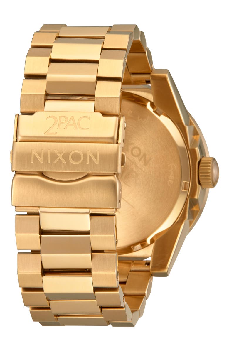 Nixon x 2PAC Corporal Bracelet Watch, 43mm | Nordstrom
