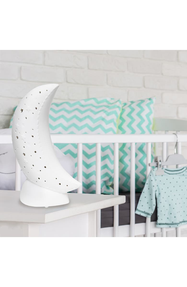 LALIA HOME Porcelain Moon Shaped Table Lamp | Nordstromrack