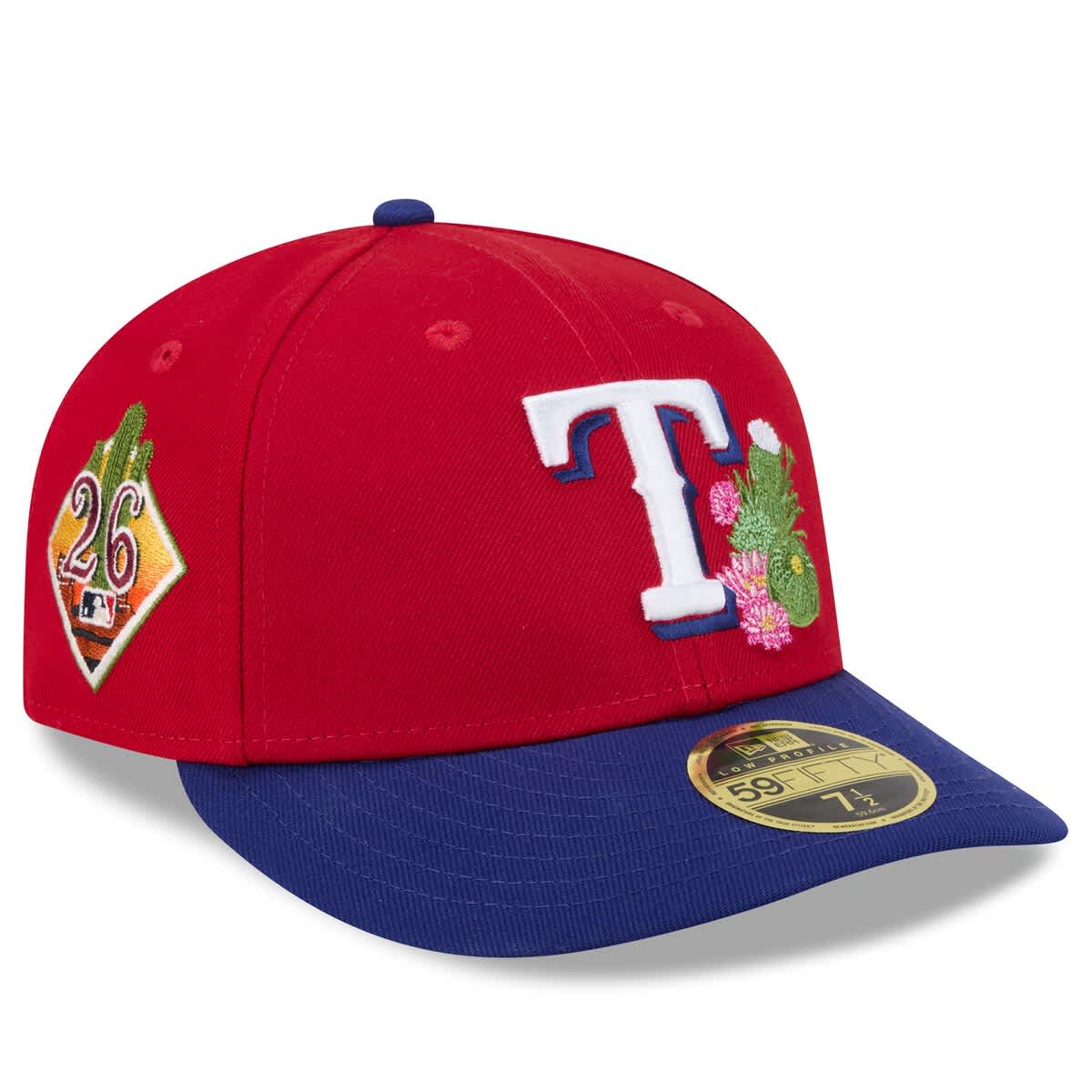 Men's New Era Red/Royal Texas Rangers 2026 Spring Training Low Profile ...