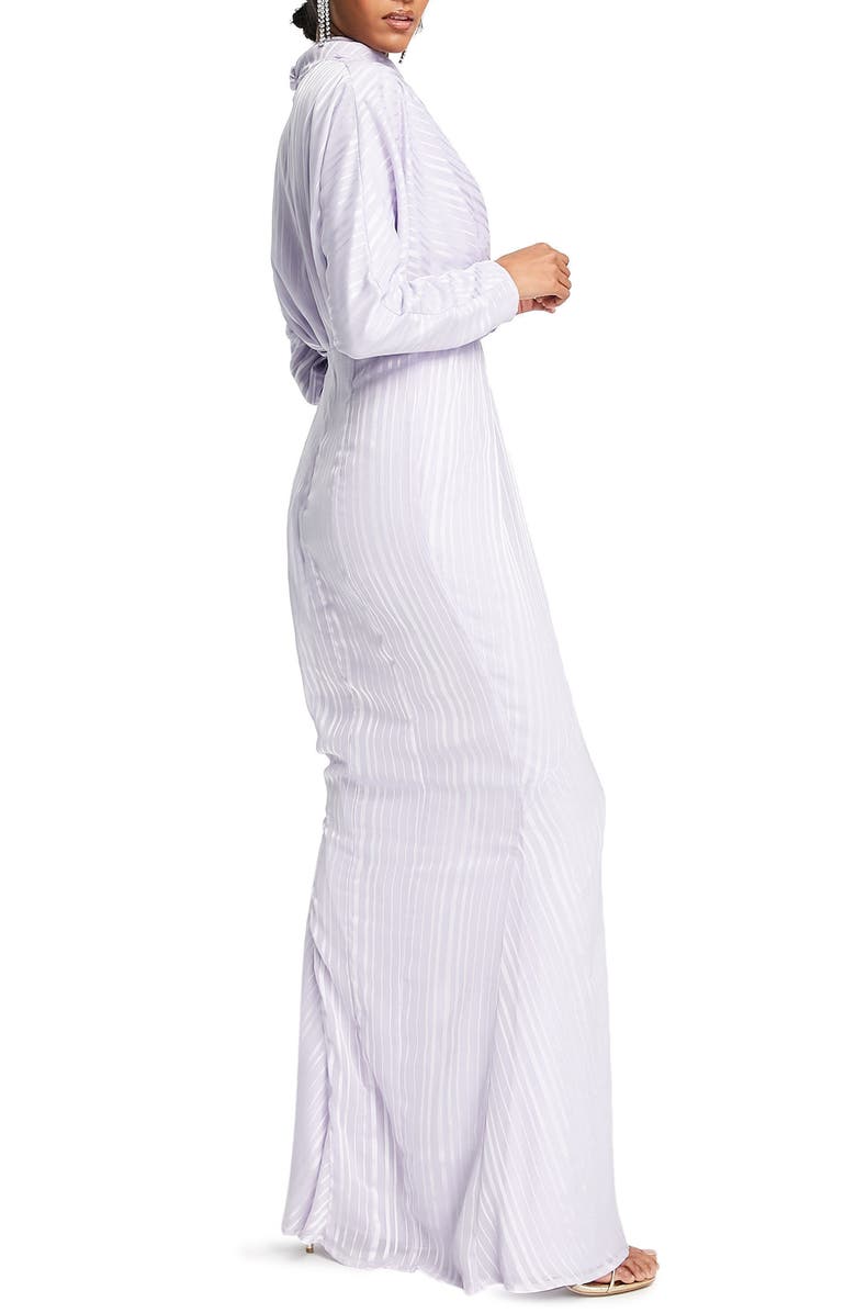 ASOS DESIGN Cowl Neck Long Sleeve Dress | Nordstromrack