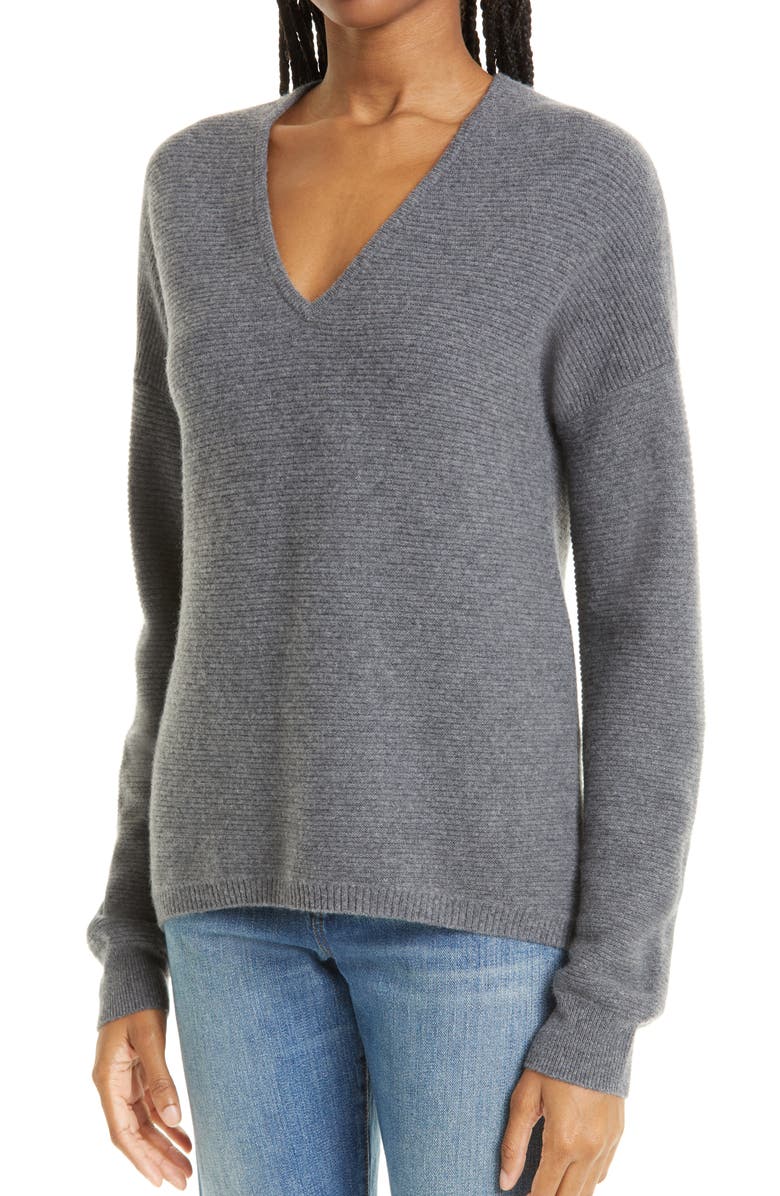 Nordstrom Signature Cashmere V-Neck Sweater | Nordstromrack