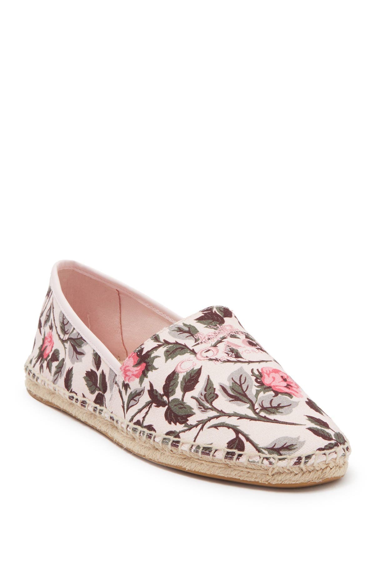COACH Mila Printed Canvas Slip-On Flat | Nordstromrack