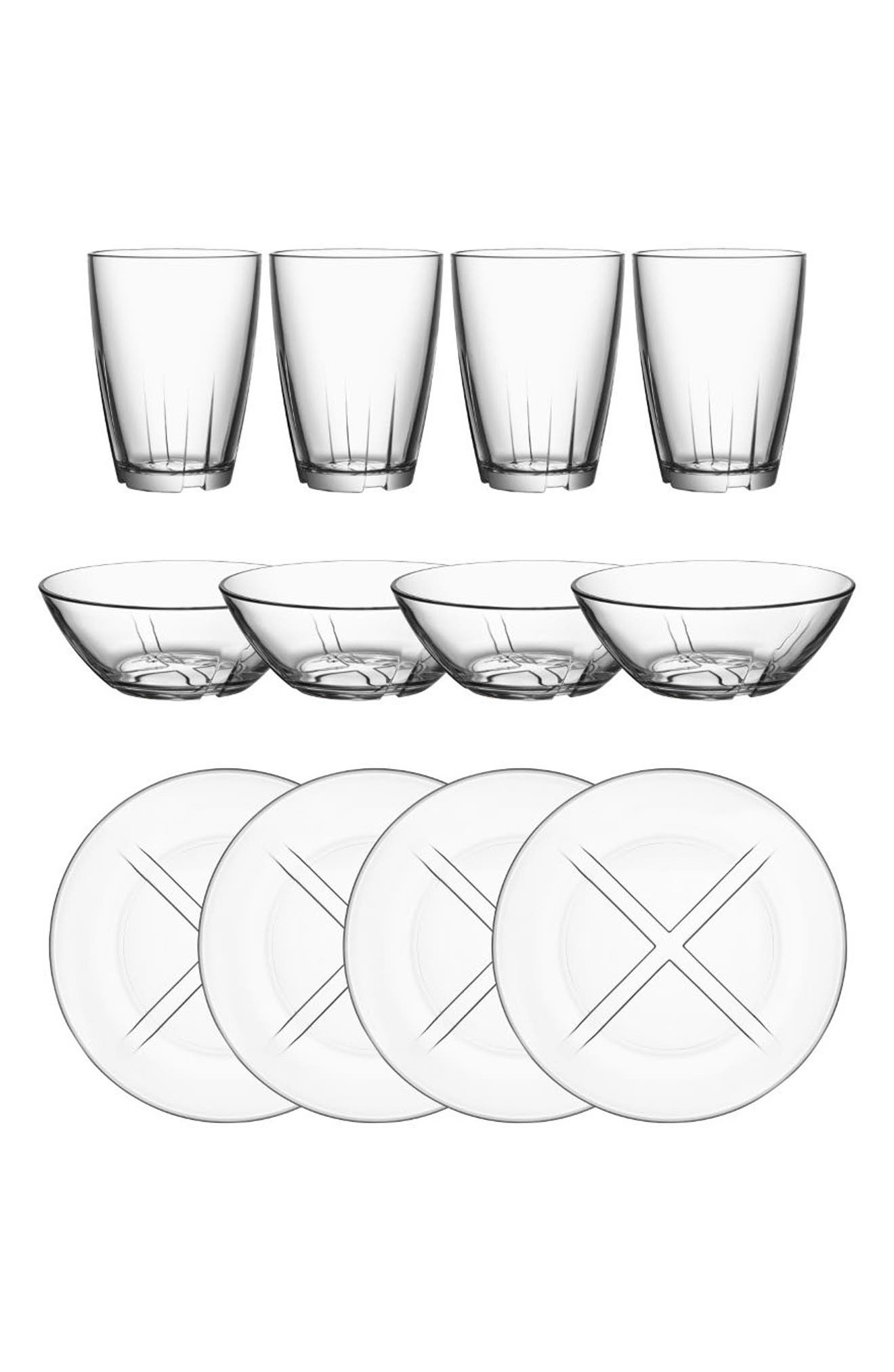 Kosta Boda Bruk Crystal Brunch 12-Piece Set | Nordstromrack