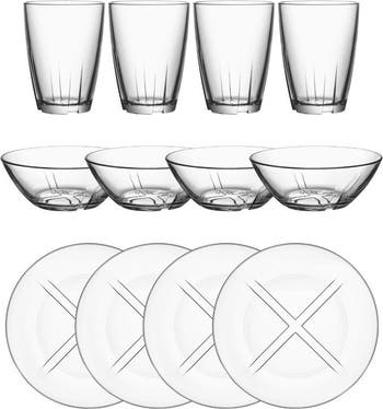 Kosta Boda Bruk Crystal Brunch 12-Piece Set | Nordstromrack