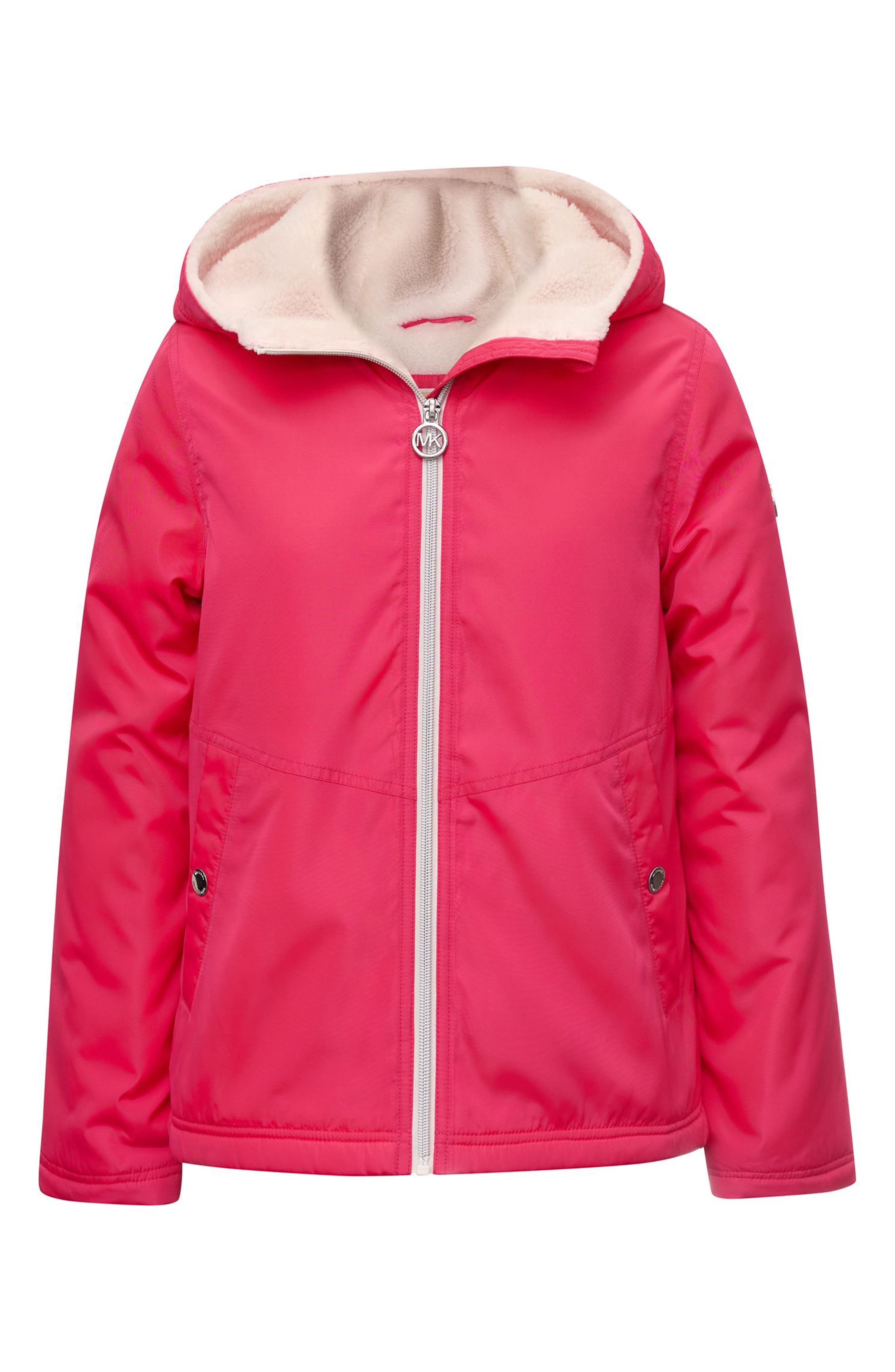 Michael Kors Kids' Fleece Lined Raincoat | Nordstromrack