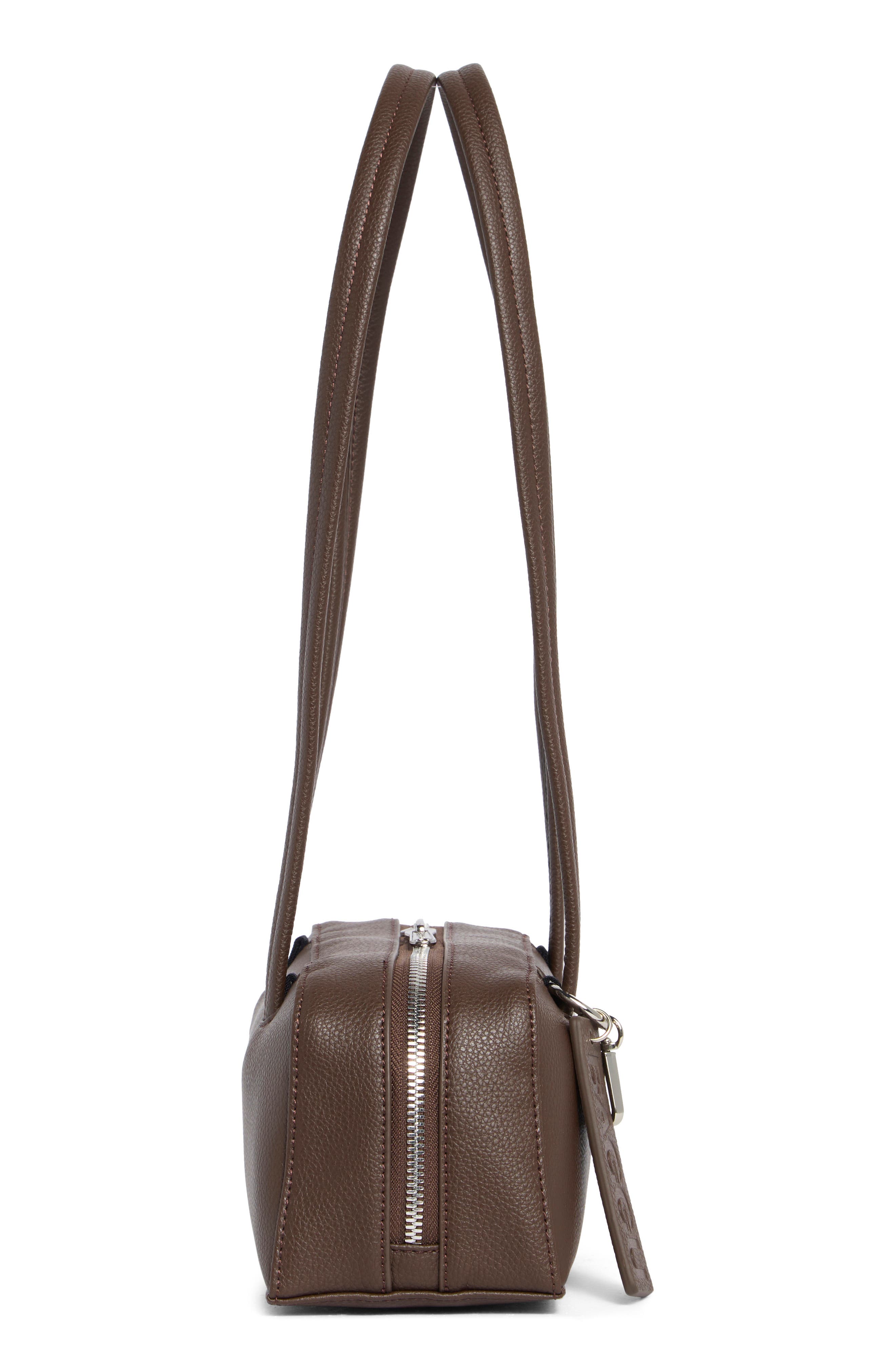 Small Recycled Leather Bowler Shoulder Bag (Women) | Nordstromrack