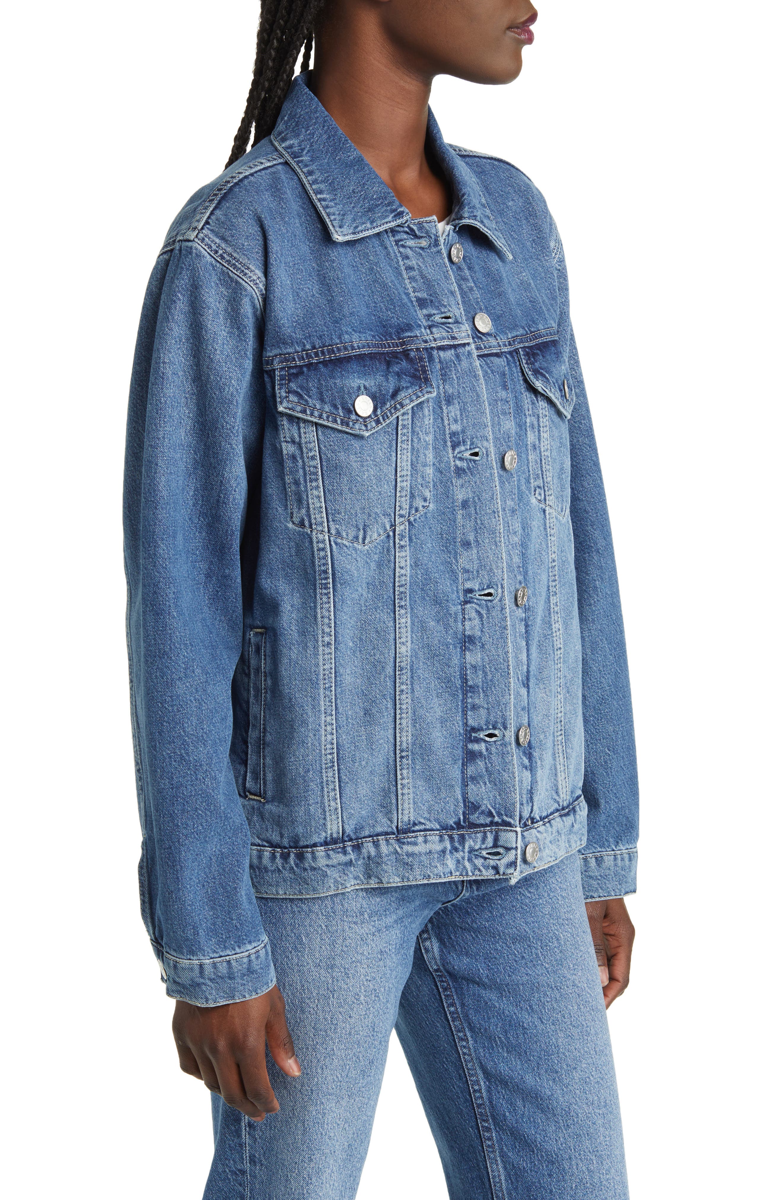Rails Grove Boyfriend Trucker Denim Jacket | Nordstromrack